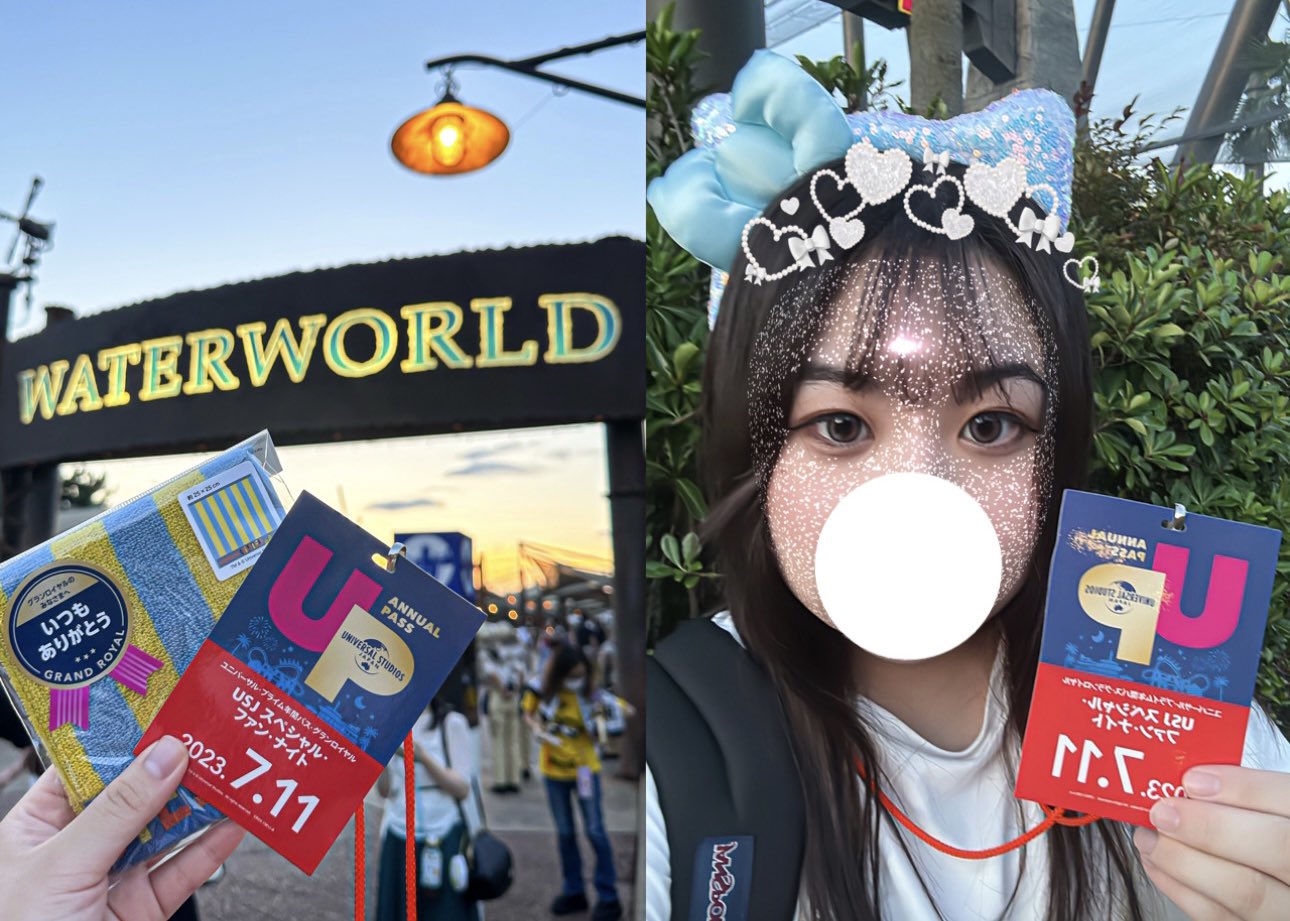 𝐫𝐢𝐬𝐚𓂃𓆸 on Twitter: "USJスペシャル・ファン・ナイト最高に楽しかった🤦🏻‍♀️💖来週行かれる方たくさん楽しんでくださいね〜👍🏻 #USJ #USJファン #USJスペシャル ...