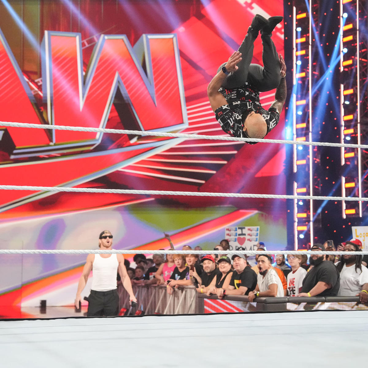 Pro Wrestling Finesse On Twitter This Shot Of Ricochet Doing His Over