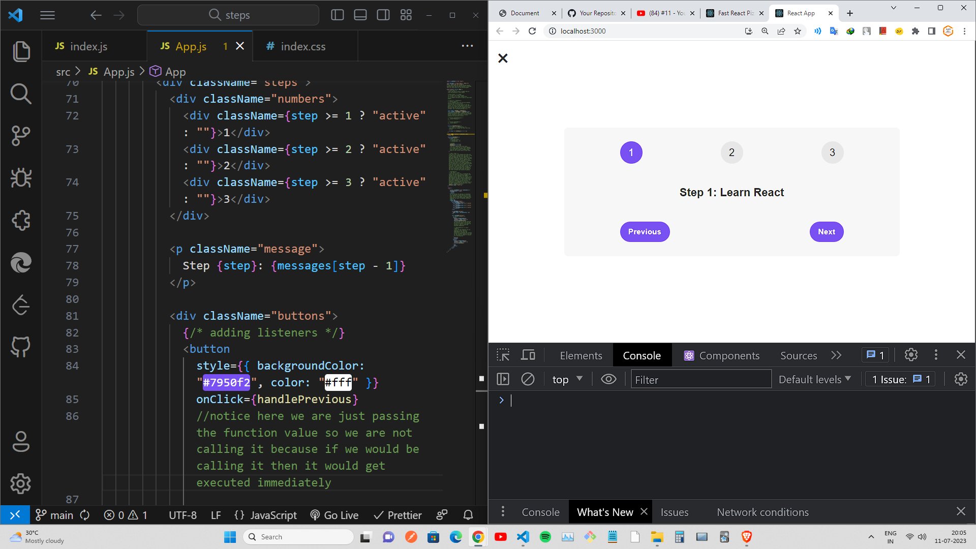 Dhruv Arora On Twitter Recalling All The React Js Concepts Which I Learnet Last Week Was So
