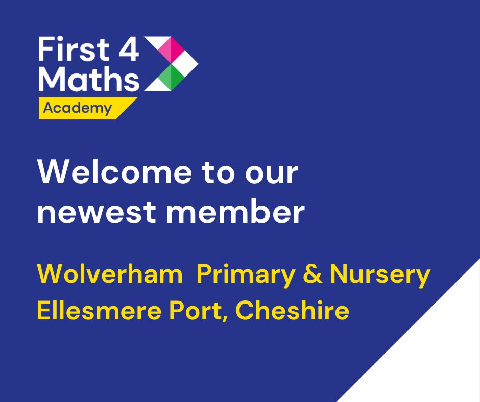 First4Maths on Twitter: "We are delighted to welcome Wolverham Primary and Nursery School to ...