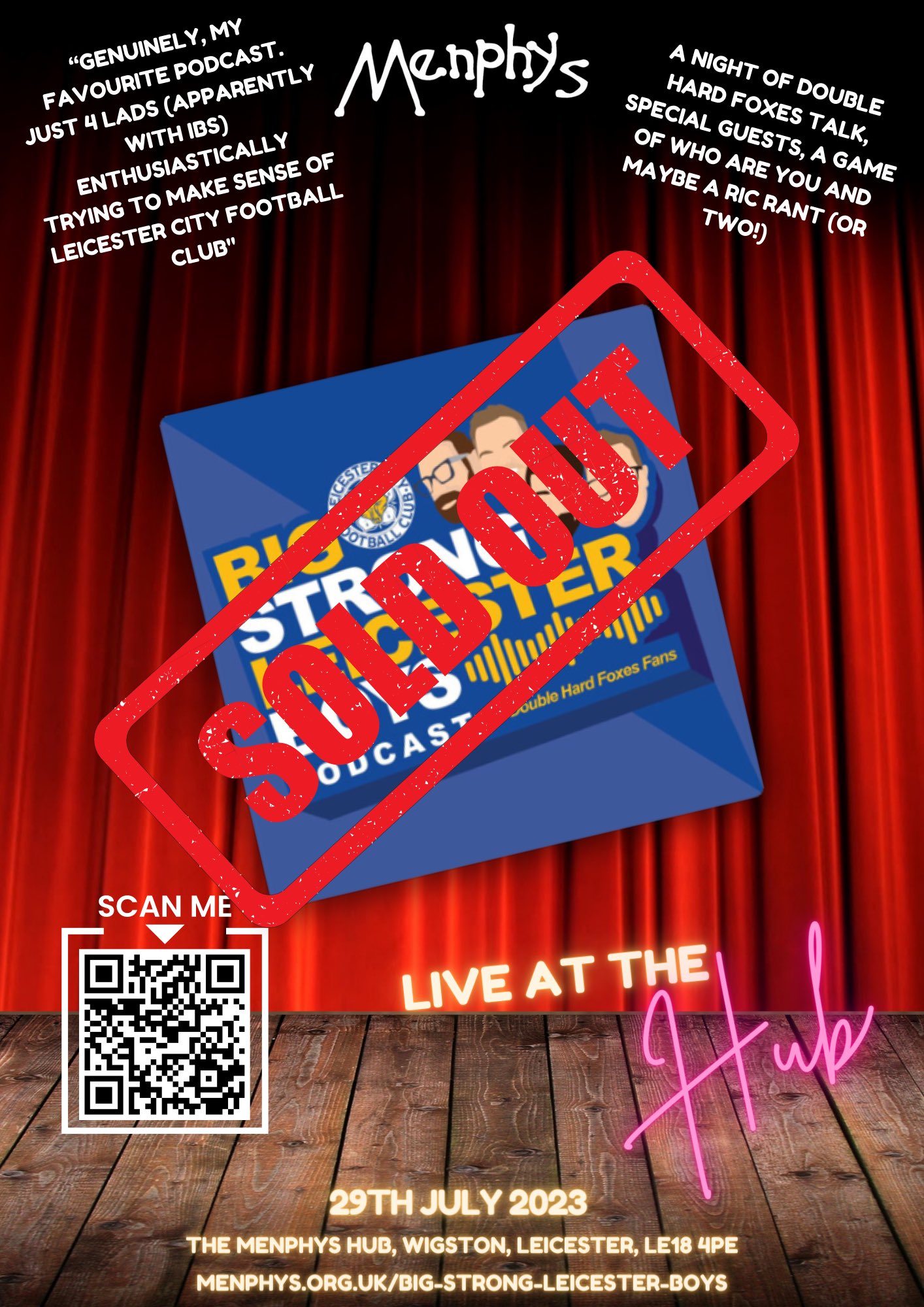 Menphys on Twitter: "The @BSLBPodcast show is now SOLD OUT!! https://t.co/nSI1pXQGgX" / Twitter