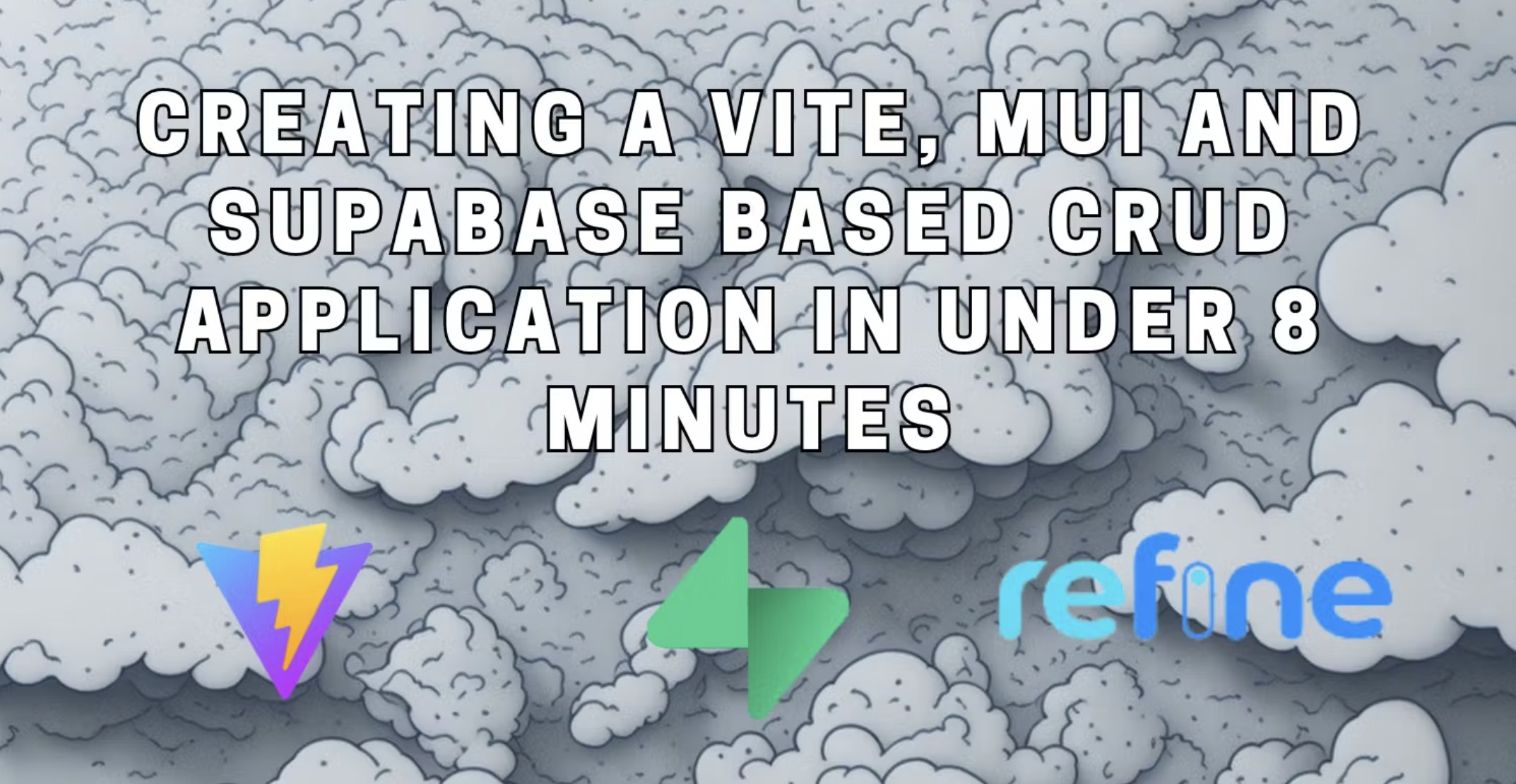 Supabase on Twitter: "🌠 Community highlights Creating a Vite, MUI, and Supabase-based CRUD ...