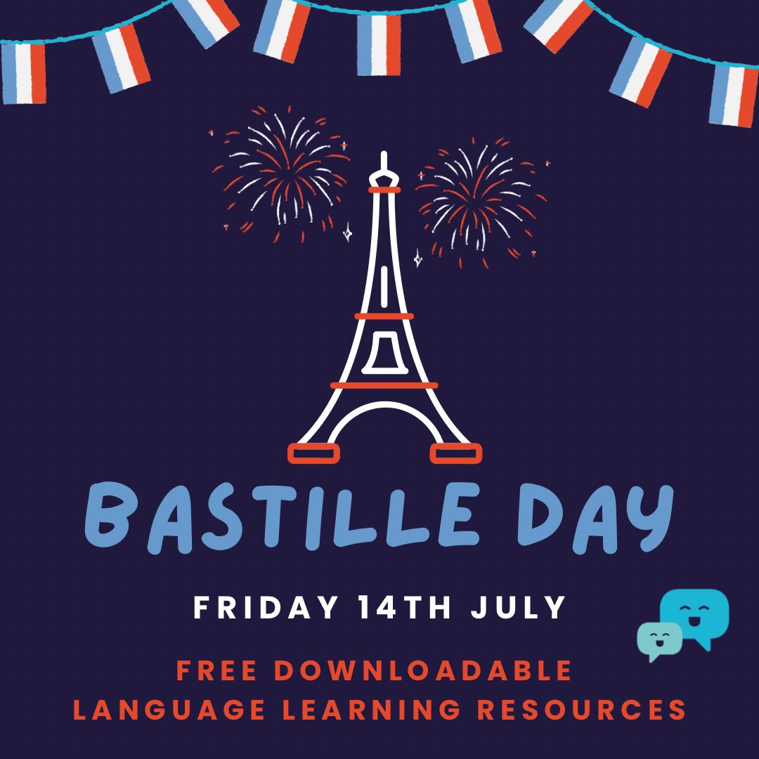 Languagenut on Twitter: "🇫🇷 Bastille Day 🇫🇷 There are a multitude of ...