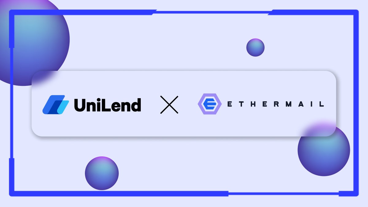 EtherMail on Twitter: "🎉 We're excited to be partnering with @UniLend_Finance! 💡Get ready to ...