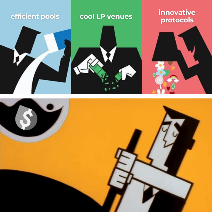 Liquity on Twitter: "What do you get when: 1. Efficient DEXes & pools arise 2. Attractive ...