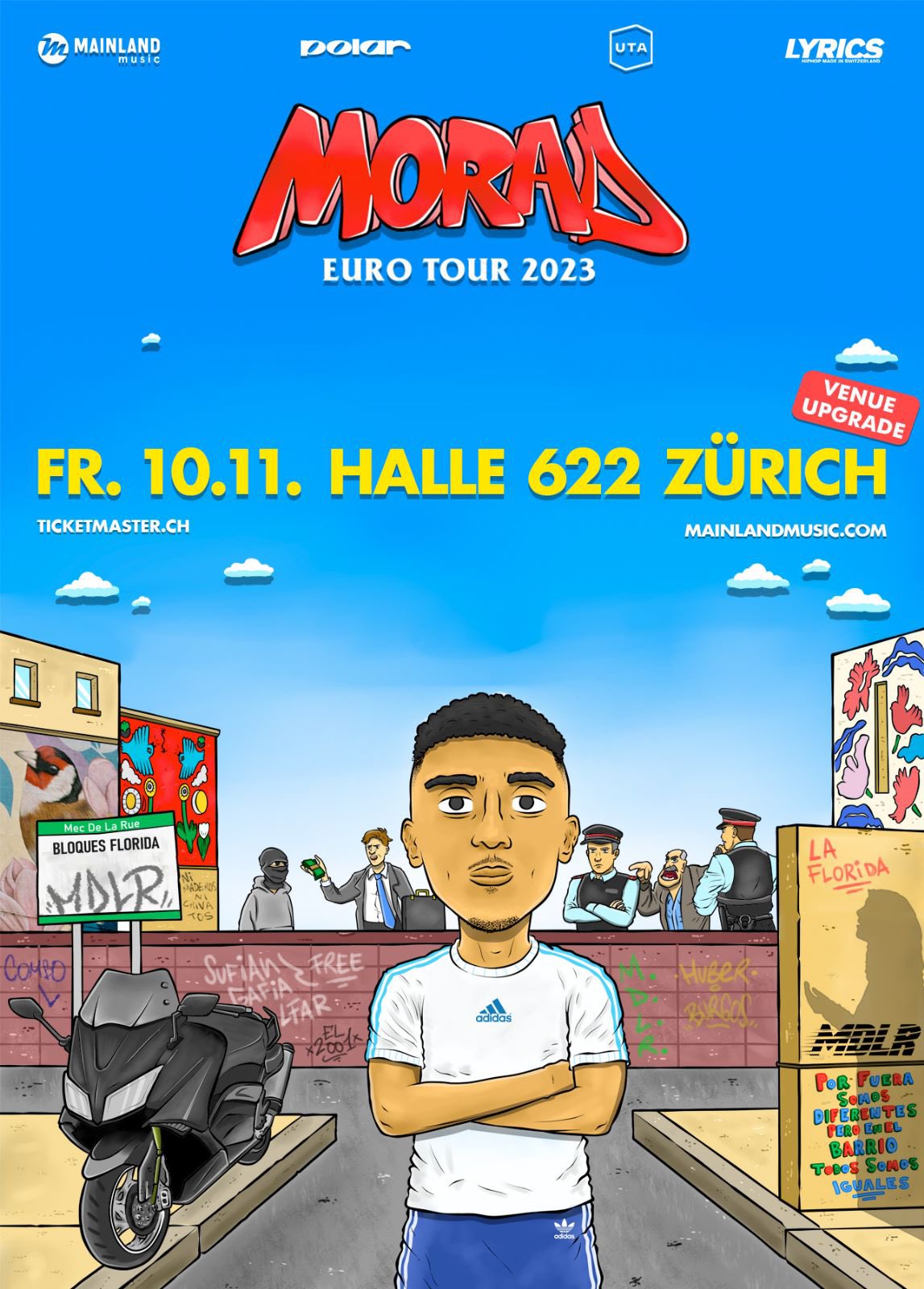 MORAD MDLR on Twitter: "ZURICH ORIGINAL VENUE WAS SOLD OUT SO WE MOVE ON TO A BIGGER ONE, MORE ...