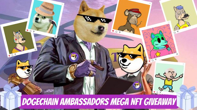 Crypto Promoter™ on Twitter: "🔥 Mega NFT giveaway on Dogechain! 🏆 25 NFTs in prize pool To Enter ...