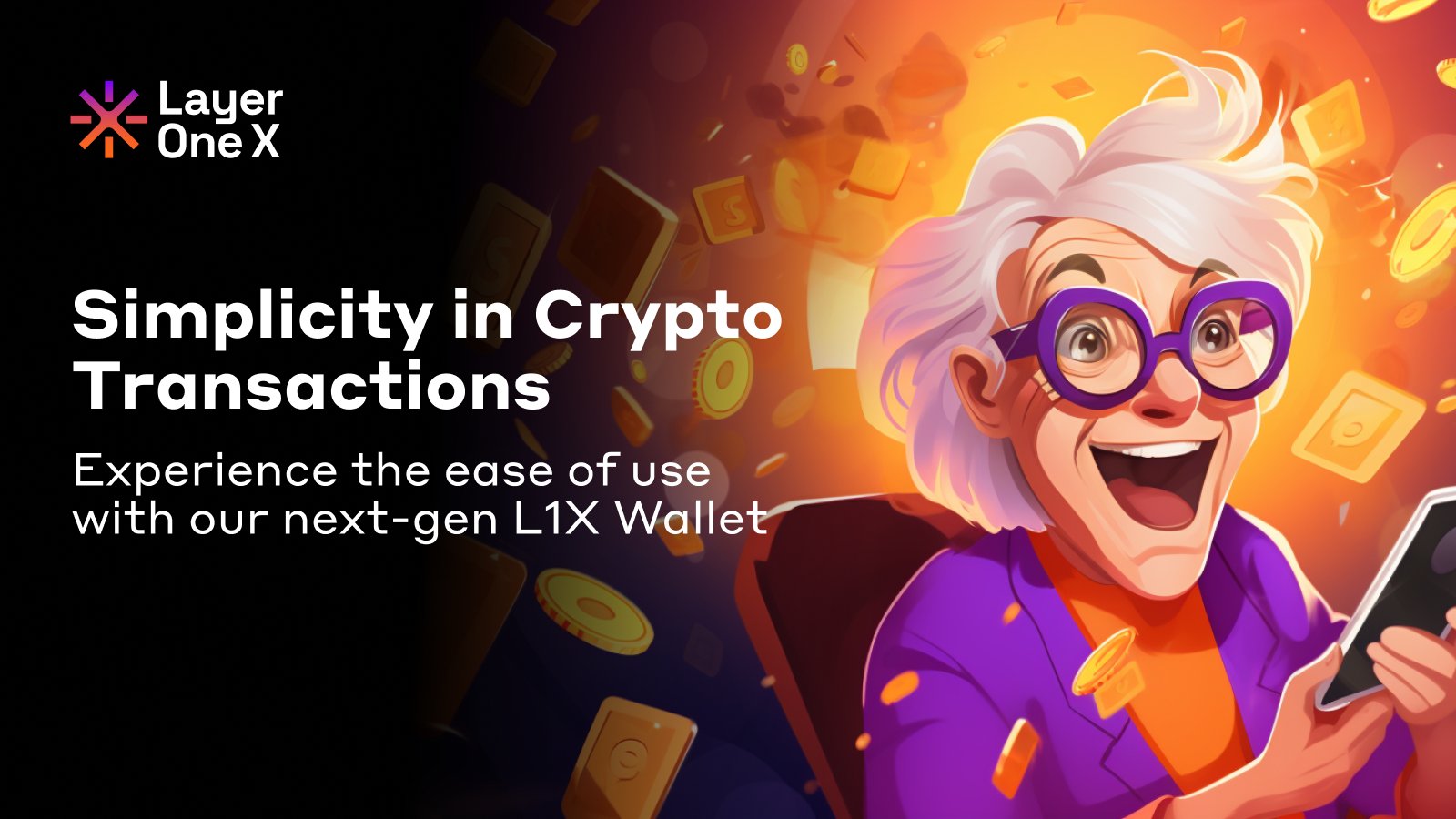 LayerOneX on Twitter: "🎯 Frustrated with complex crypto transactions? Our next-gen L1X Wallet is ...
