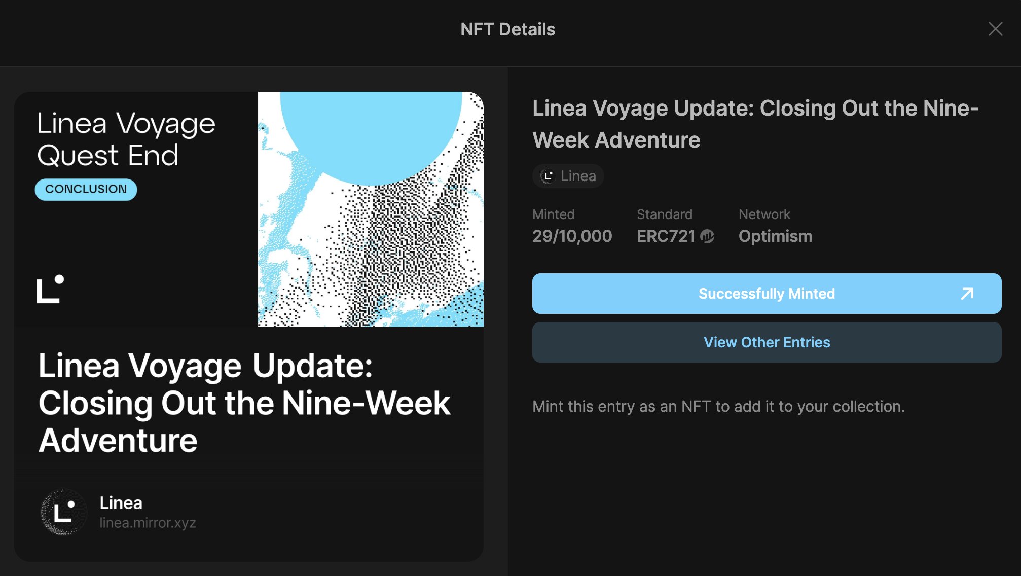peterpriew.lens 🔴 (💙,🧡) (🌸, 🌿) (L3, ️)🛡️ on Twitter: "@LineaBuild 📌 Closing Out the Nine-Week ...
