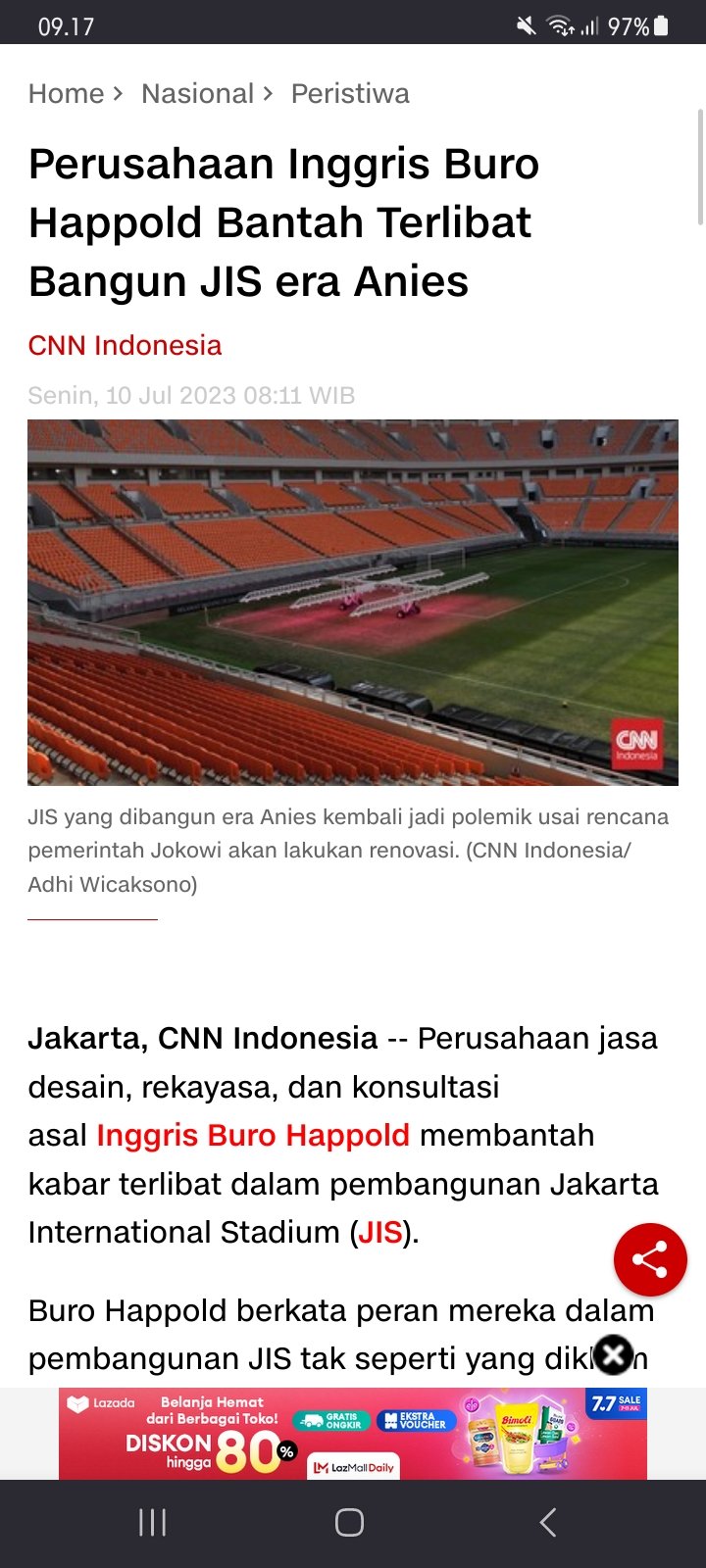 Eka Puspita on Twitter: "Buro Happold bantah terlibat bangun JIS,FIFA pun bilang tidak pernah ...