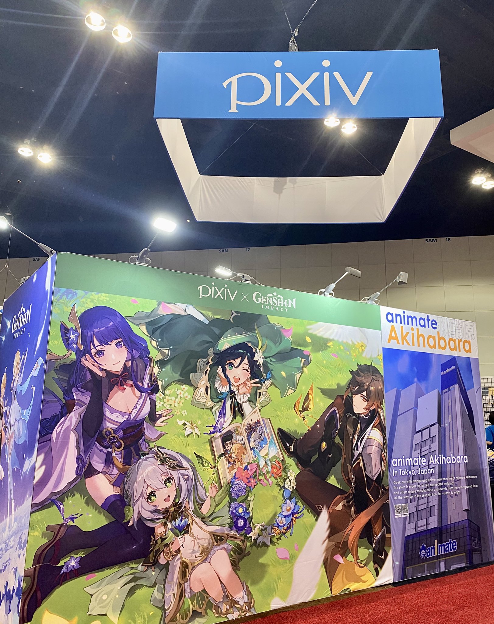 mint-tan on Twitter: "The team at pixiv have shared some documentations from pixiv x Genshin ...