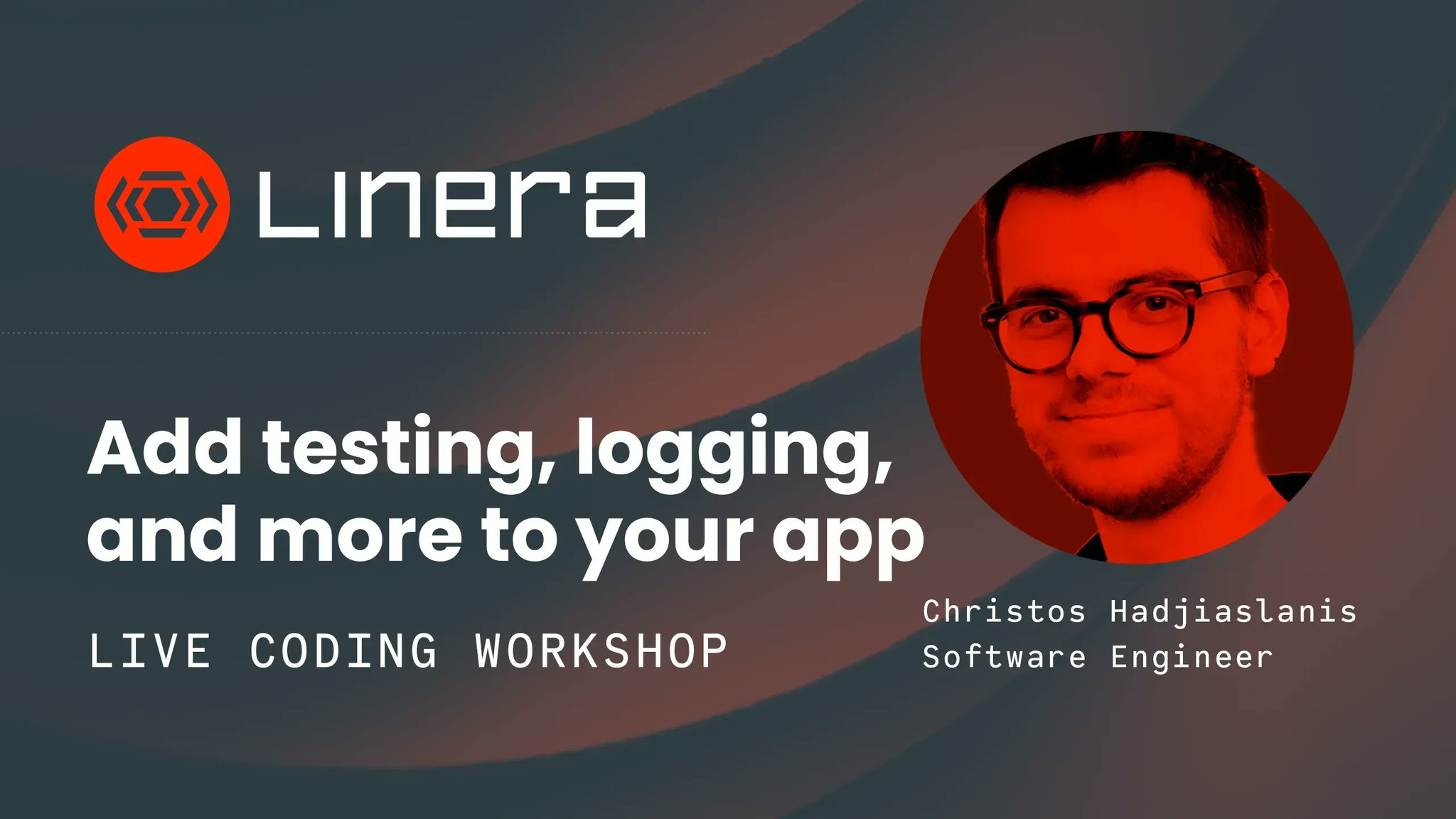 Linera on Twitter: "Great to see those of you who joined our second live coding workshop! You ...