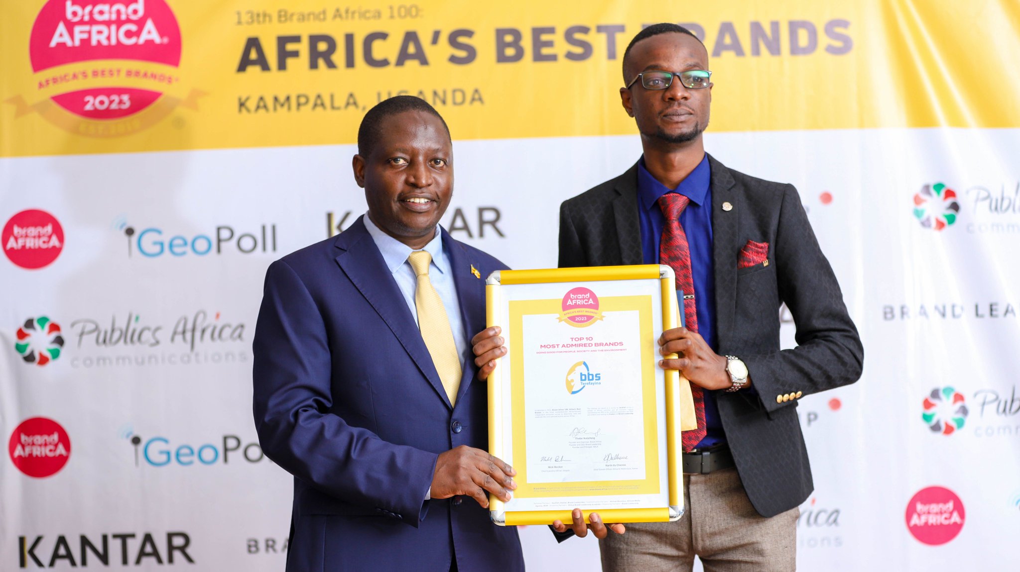 Peter Ateenyi on Twitter: "7 years of brand excellence and winning, @bbstvug has received an ...