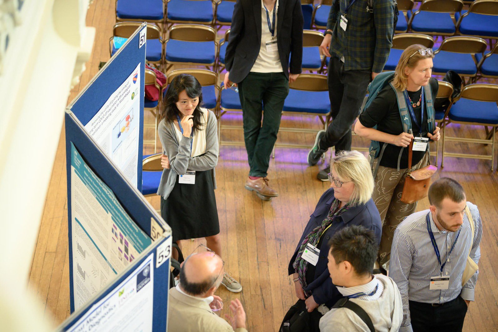 Pandemic Sciences Institute on Twitter: "Concluding the midday poster session with presenters ...