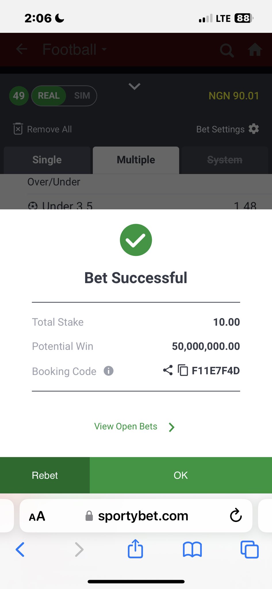 Feranmi Flash🥷🥎 on Twitter: "10 Naira To 50M gotten here 🔥🍾 Code— F11E7F4D Retweet aggressively ...