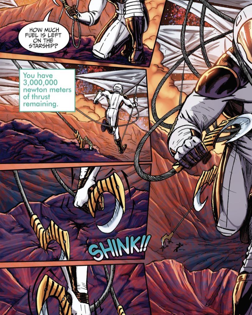 Ronald Acosta on Twitter: "Anatomy of an @AdvOfStarman scene! 1. Have Starman do some cool shit ...