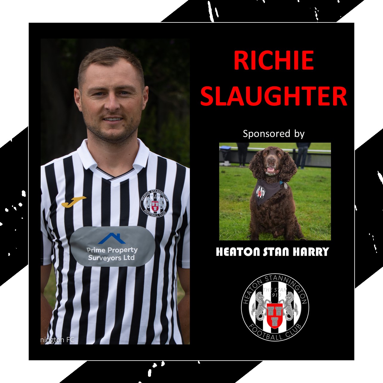Heaton Stannington FC on Twitter: "RICHIE SLAUGHTER Richie has the honour of being sponsored by ...