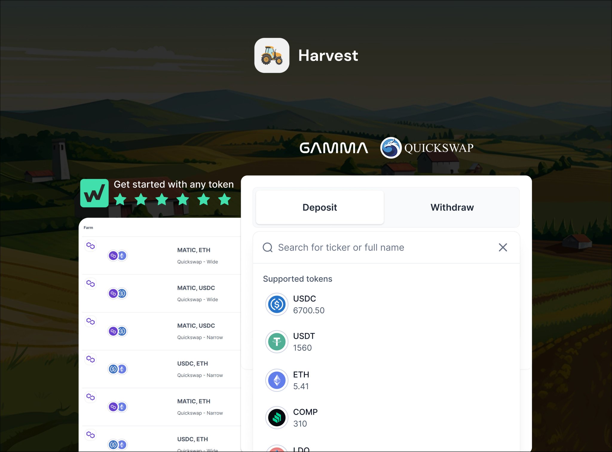 Harvest on Twitter: "Our friends and partners at @widolabs enabled full @GammaStrategies x ...
