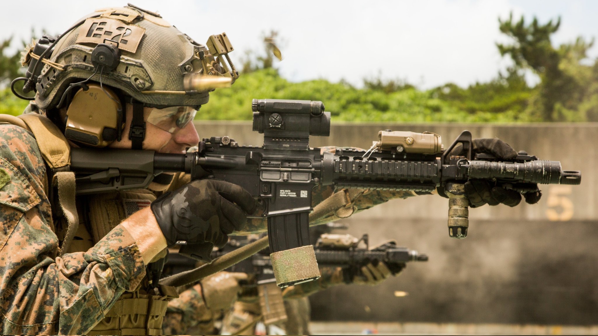 Sfondo Usmc Force Recon Vietnam US Marine Corps Force Recon Rifleman