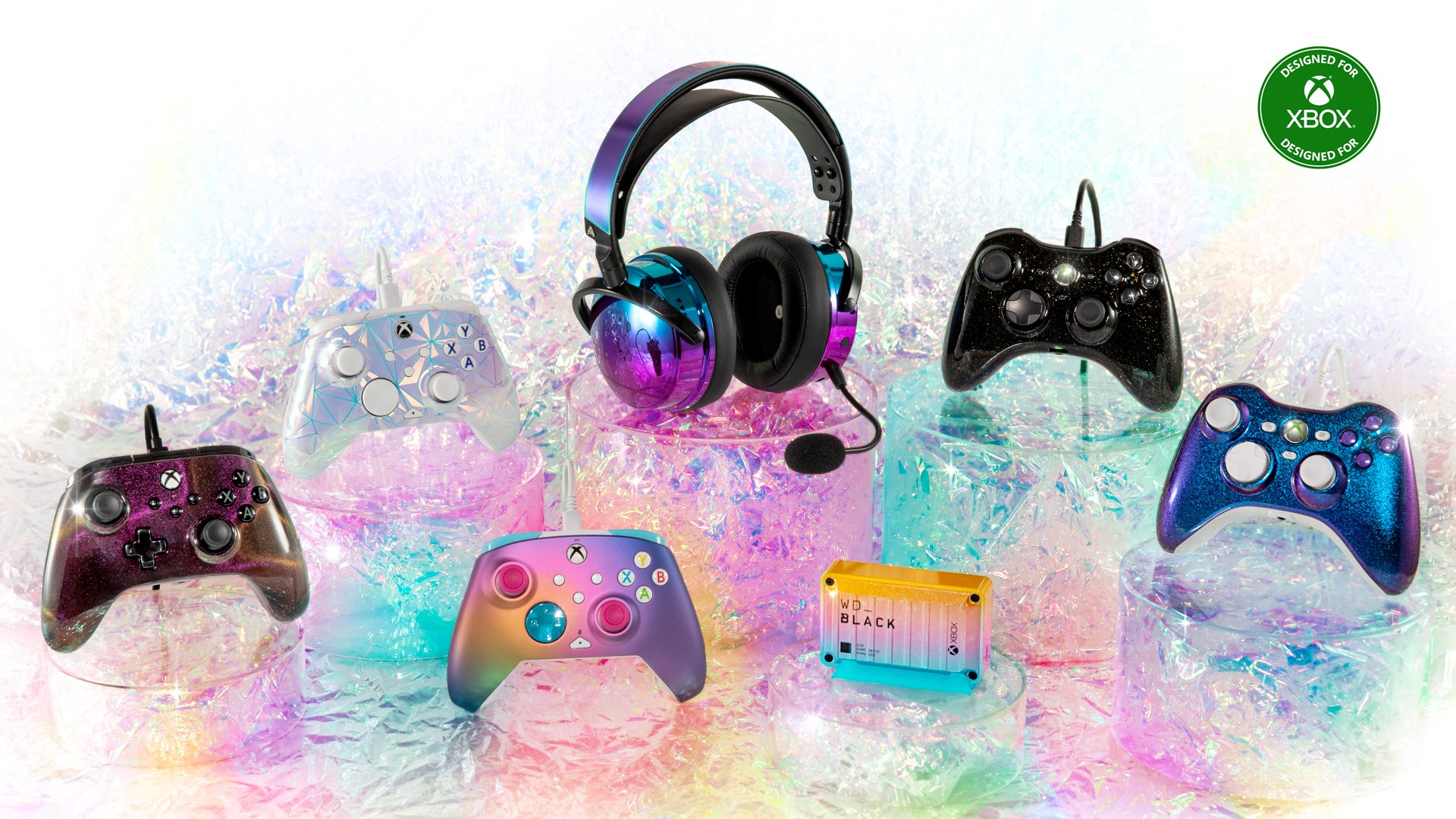 Pink Diamond Xbox Controller