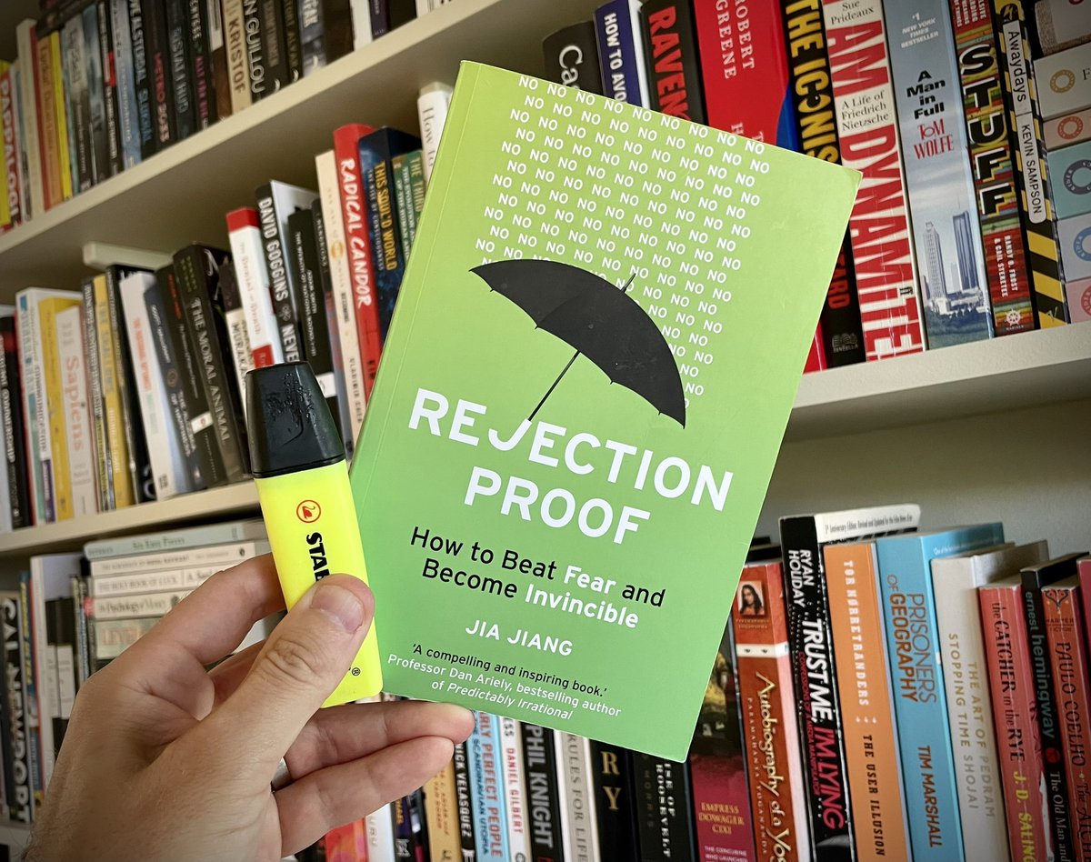 Rejection Proof by Jia Jiang. Notes and lessons. Thread 🧵 #reading # ...