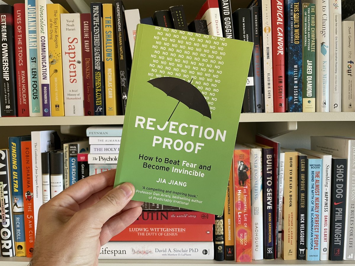 Rejection Proof by Jia Jiang. Notes and lessons. Thread 🧵 #reading # ...