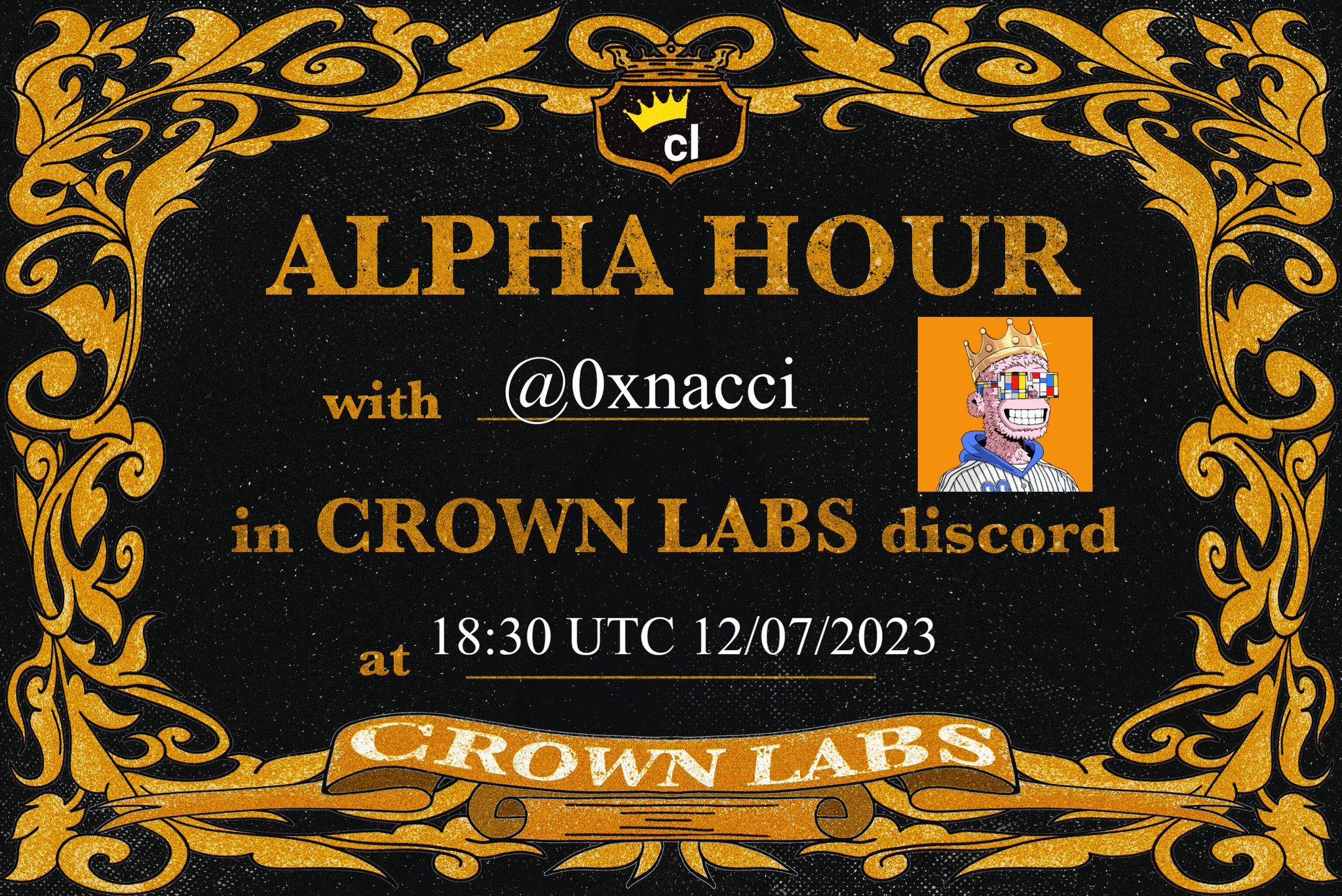 CrownLabs on Twitter: "Airdrops, upcoming mints and other exciting things to look out for 👀 Join ...