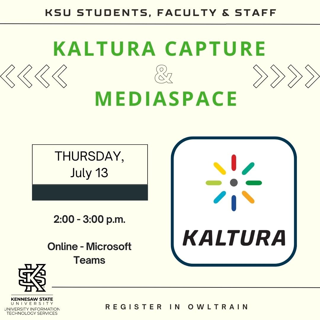 Ksu Mediaspace Getting Started KSU MediaSpace