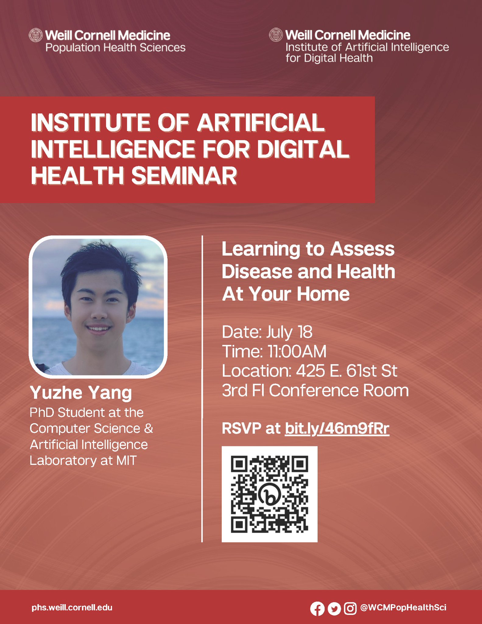 Cornell Tech on Twitter: "Advances in machine learning and smart sensors hold immense potential ...