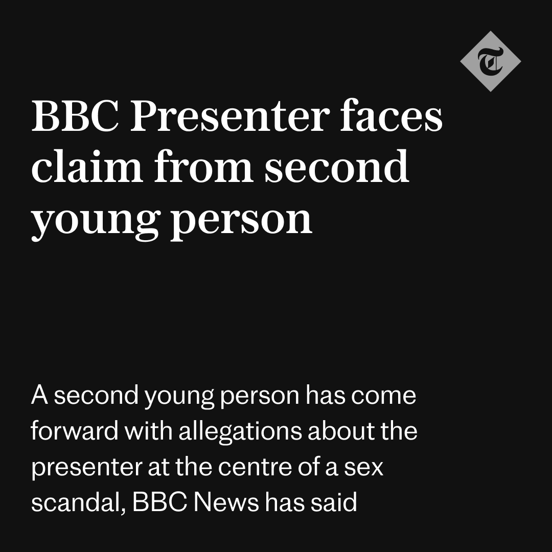 The Telegraph On Twitter 🔴 A Second Young Person Has Come Forward With Allegations About The