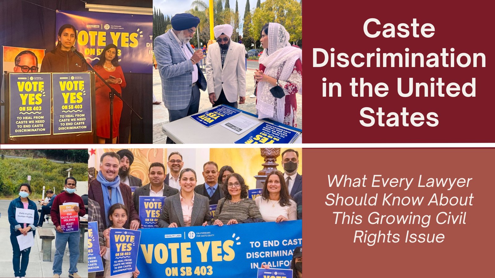 Poster On Caste Discrimination