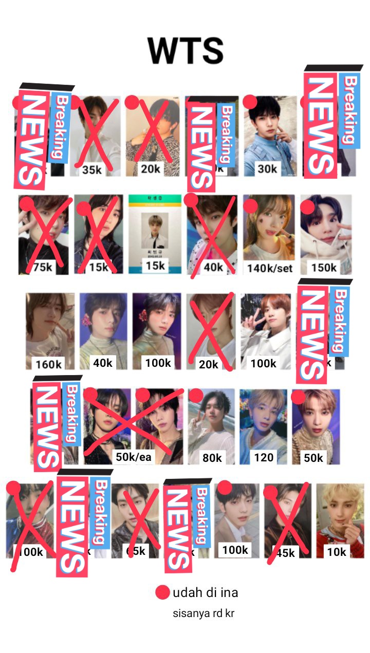 🐰 mt after dm on Twitter: "UPDATE wts ina enhypen txt aespa nct - price on pict - prefer take ...