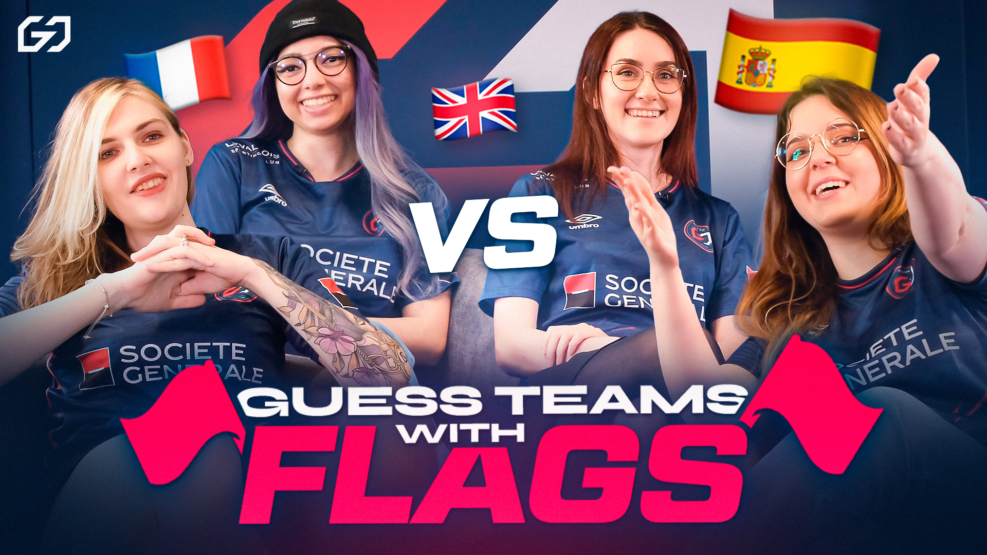 GO on Twitter: "GUESS TEAMS WITH FLAGS ! 👀 Nos joueuses de l'équipe Aurora se sont affrontées ...