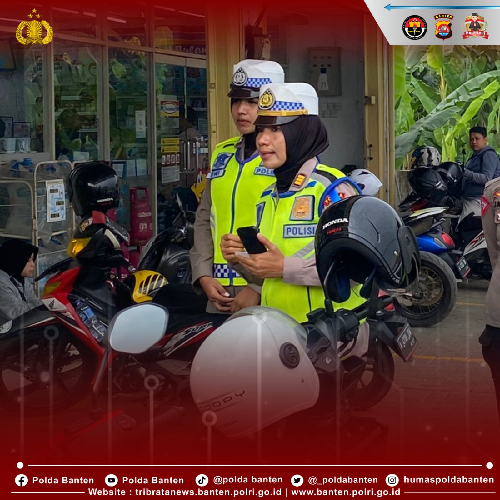 Polda Banten on Twitter: "Hari Kedua Operasi Patuh Maung, Personel Ditlantas Polda Banten ...