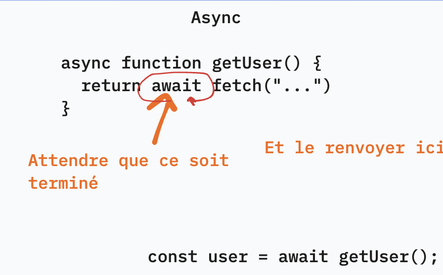 Melvyn Développeur on Twitter: "8. Tu peux définir des fonctions async afin d'attendre de ...