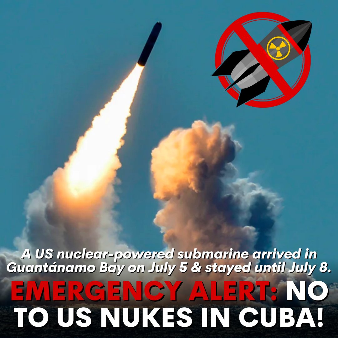 National Network On Cuba 🇨🇺 On Twitter 🚨 Us Keep Your Nukes Out Of
