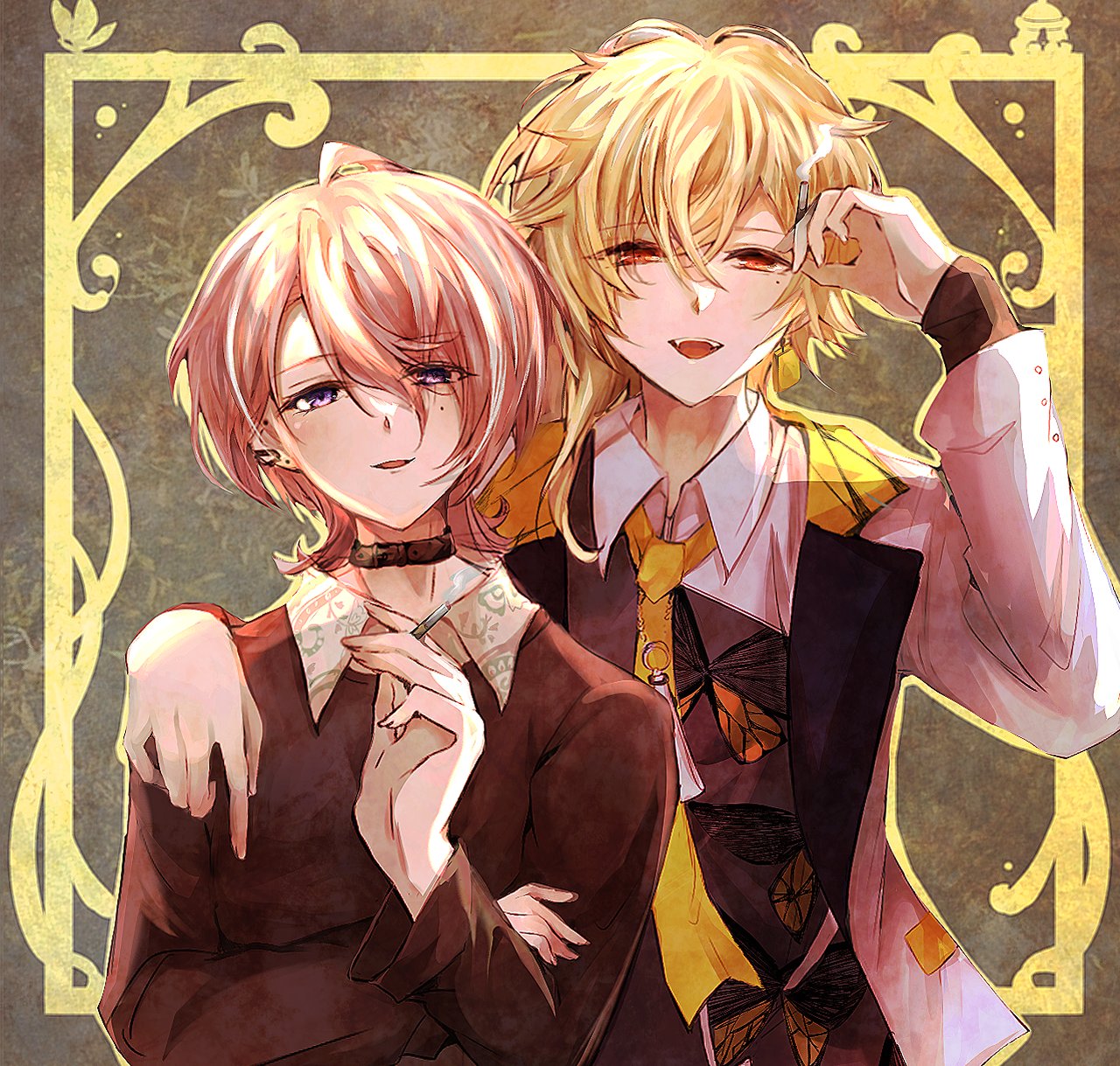 アラ on Twitter: "🚬組 #minasketch #C絵O https://t.co/ROOTyo94Ig" / Twitter