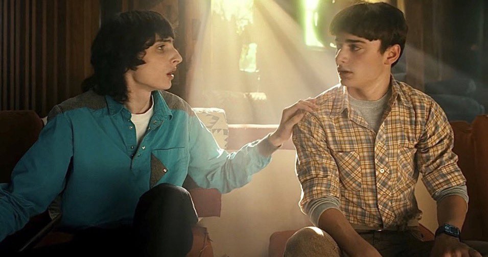 MISSING BYLER on Twitter: "@strangerwriters noah and finn bts please???? byler bts would mean ...