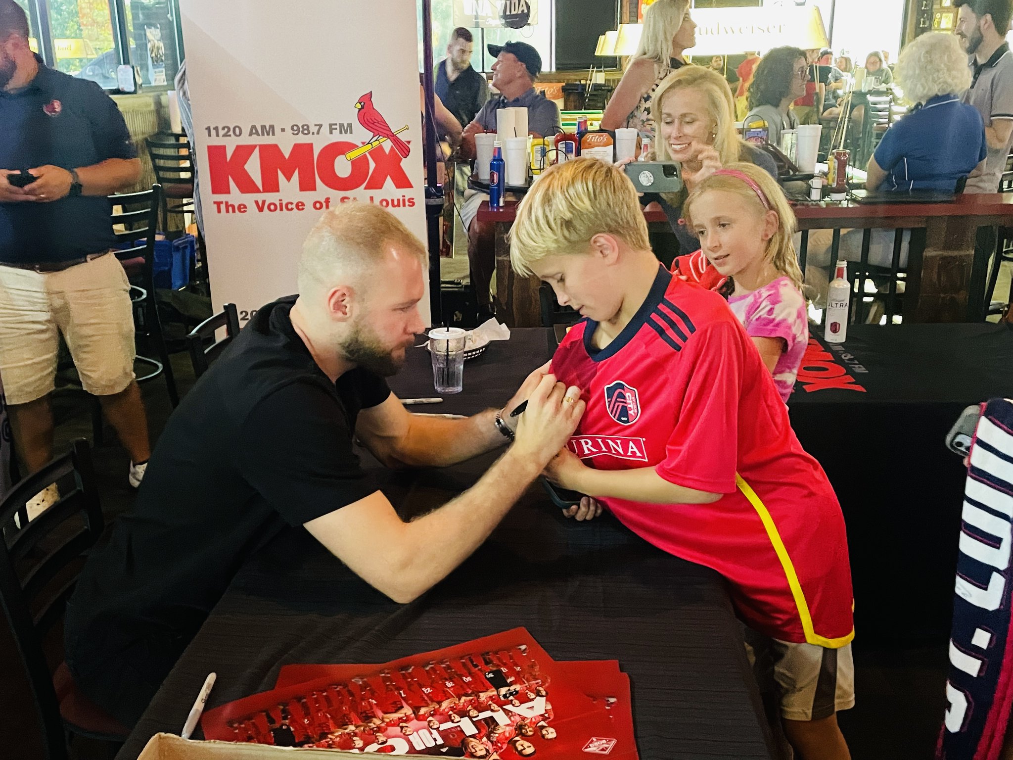 Coach Jen on Twitter: "GREAT night at the @KMOXSports @Y98 @stlCITYsc @MichelobULTRA Caravan ...