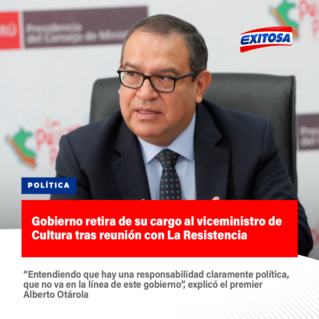 Exitosa Noticias On Twitter 馃數馃敶el Presidente Del Consejo De Ministros