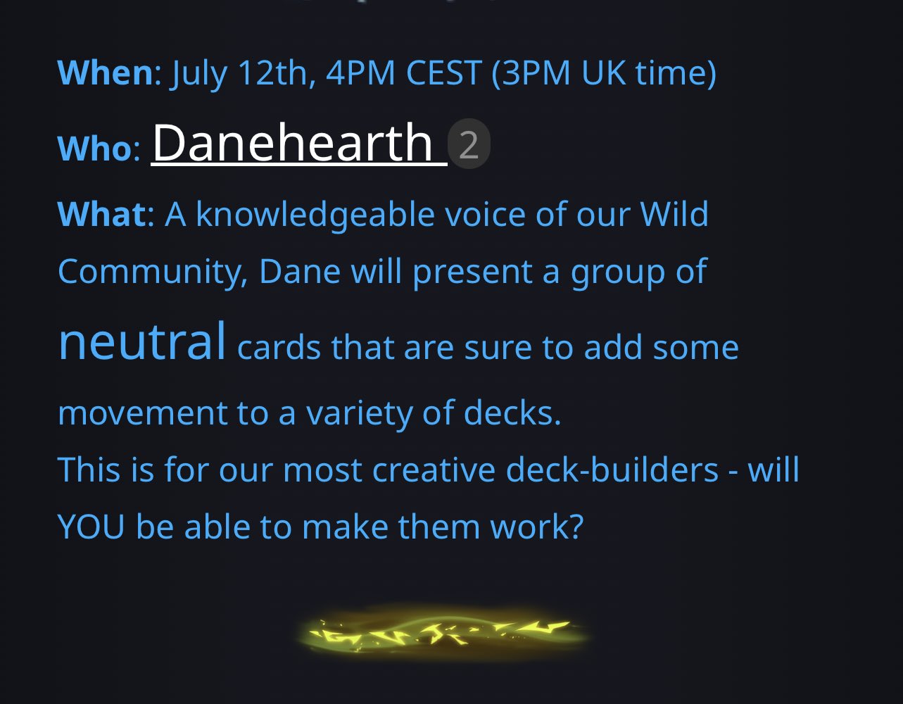 Ben Hearthstone on Twitter: "Sneak preview of some upcoming EU card reveals by @DaneHearth ...