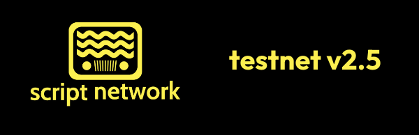 Script Network On Twitter We Have Now Completed The Migration From Testnet V2 ️ V2 5 As