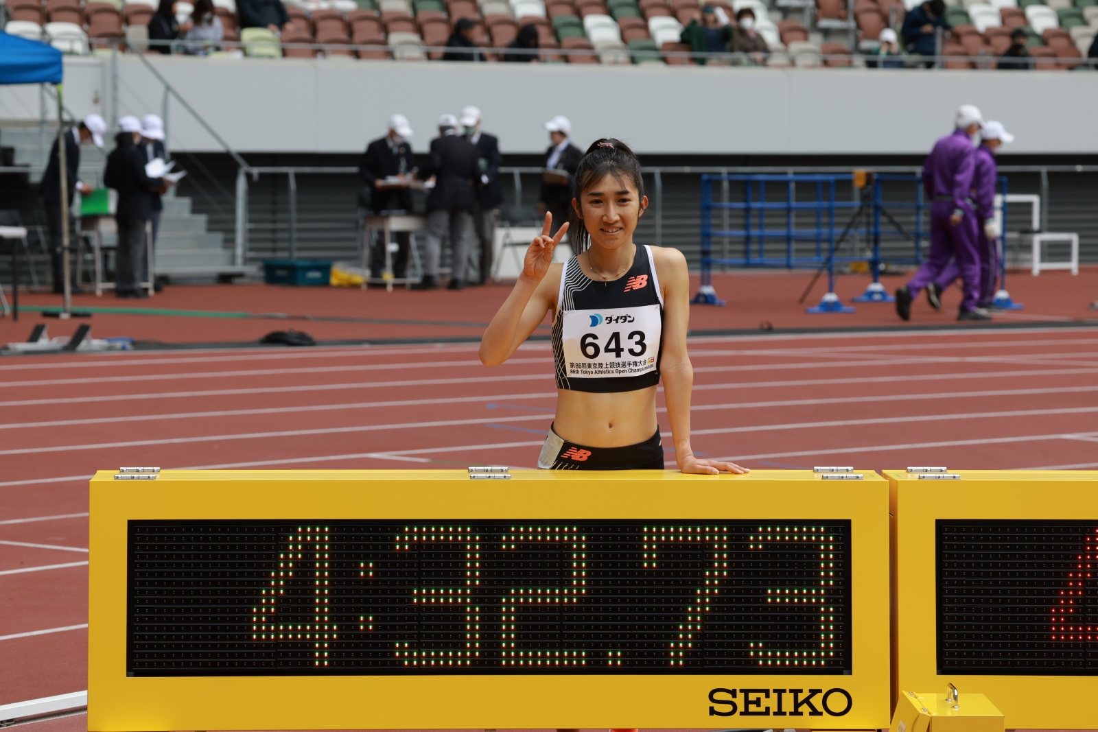 ATHLETE News on Twitter: "第25回アジア陸上競技選手権大会 女子1500m代表 田中希実（New Balance） PB3:59.15 SB4:07.05※アジア3位 ...