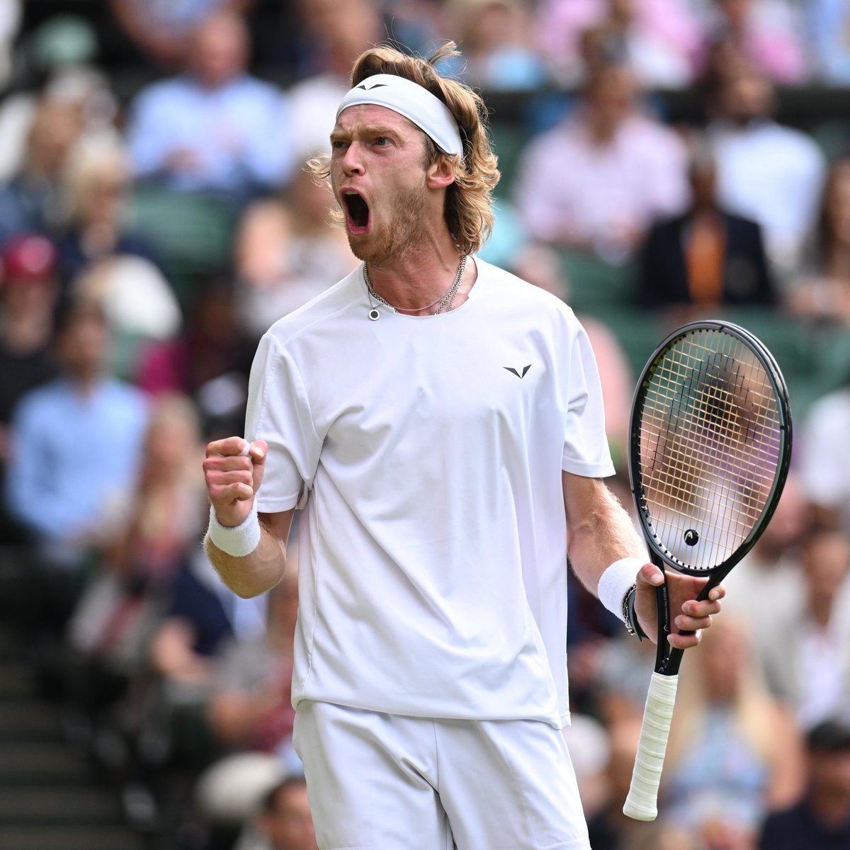 andrey rublev news on Twitter: "Wimbledon QF: Novak Djokovic d Andrey Rublev 4-6, 6-1, 6-4, 6-3 ...
