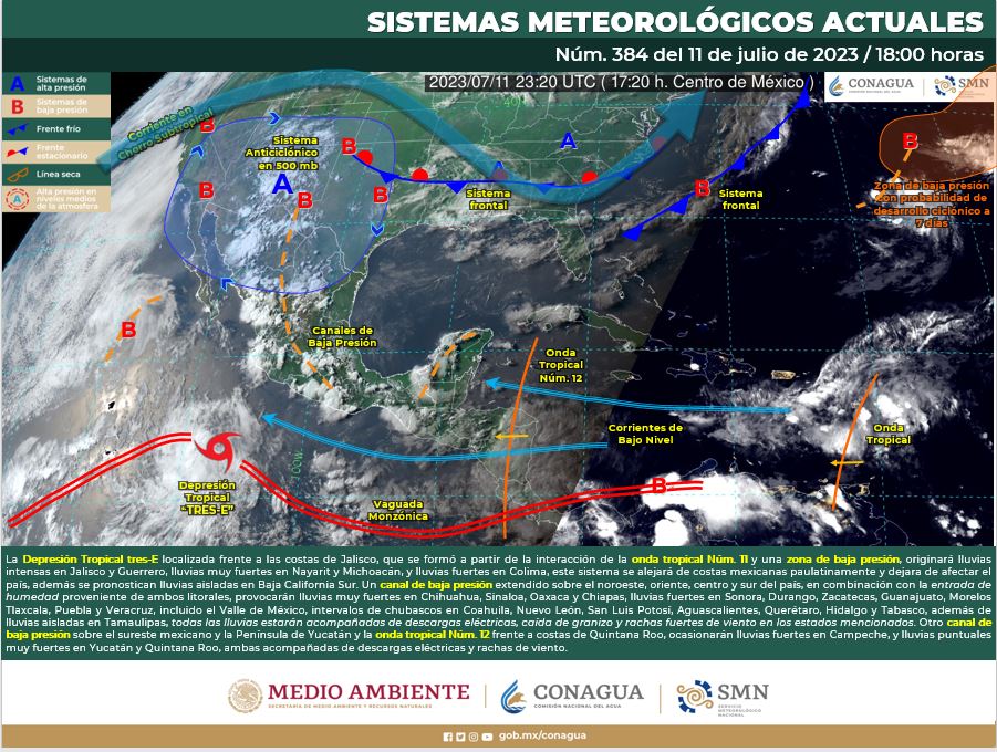 CONAGUA Clima on Twitter: "Ingresa a https://t.co/R8Yan9wj3l y consulta los fenómenos # ...