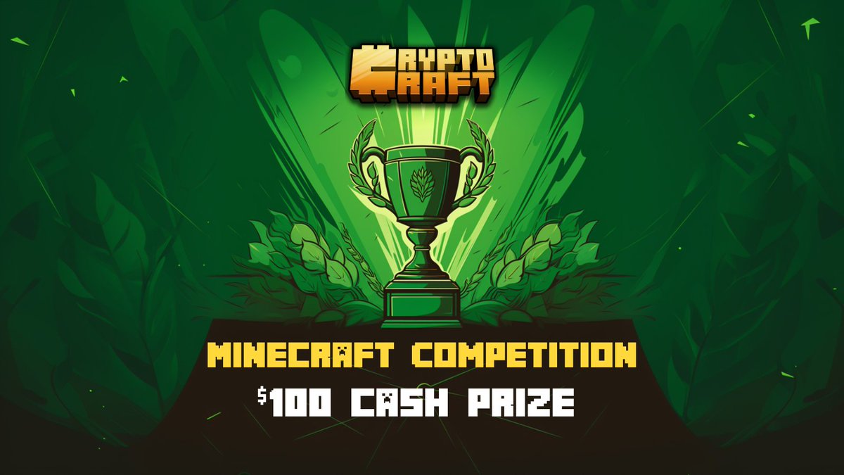 Crypto Craft on Twitter: "Win $100 playing in a 3-day Minecraft PVP Competition! ⏰July 21-23 💰 ...