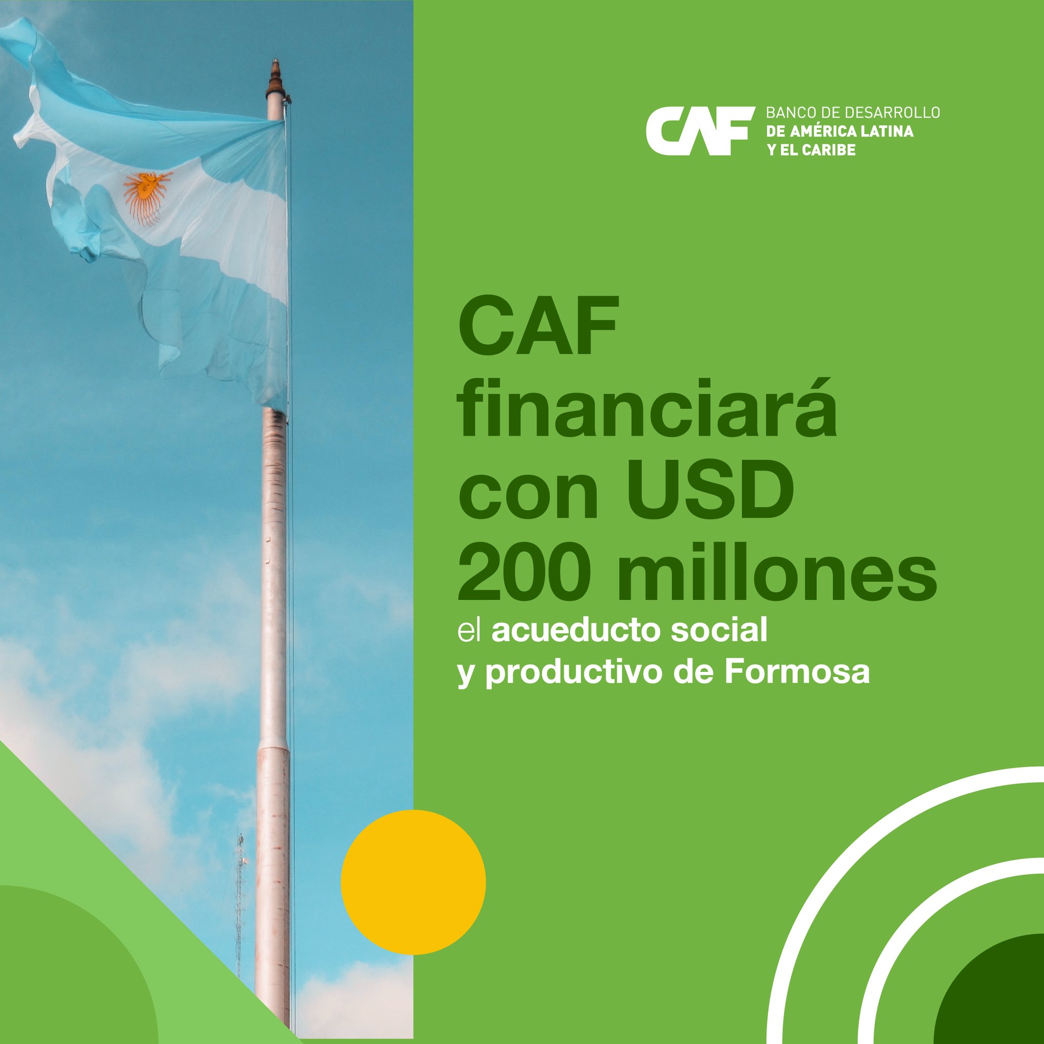 CAF on Twitter: "¡Seguimos apoyando el desarrollo sostenible de #Argentina! 🇦🇷👏 Nuestro # ...