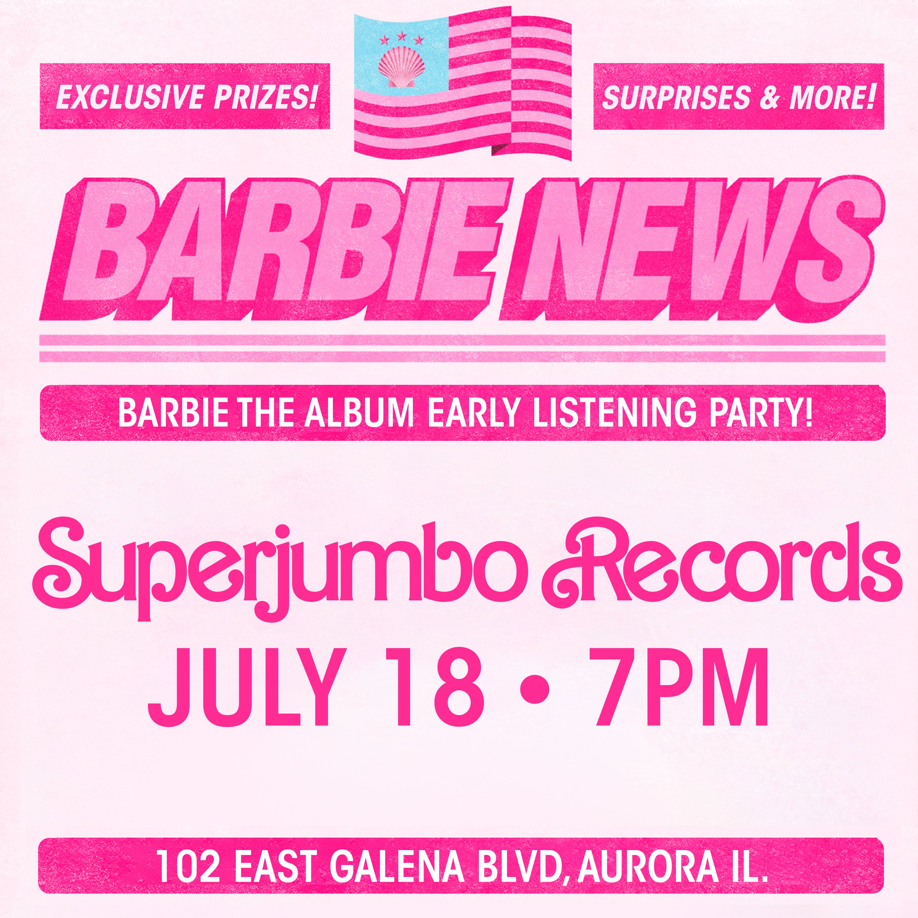 Yetee Records on Twitter: "We are super excited to be hosting a listening party for Barbie the ...