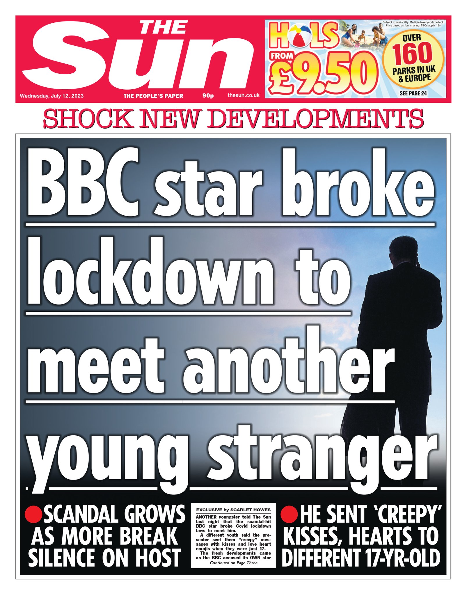 Dtn Frontpages On Twitter The Sun On Tomorrows Front Page Bbc