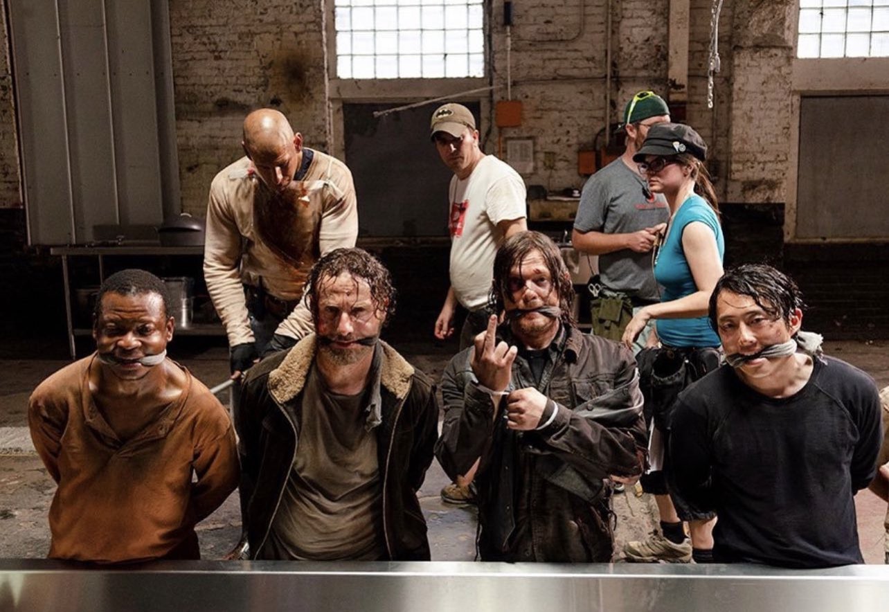 TWD Universe on Twitter: "Behind the scenes of Terminus 🔥 https://t.co/uUrLJf67bC" / Twitter